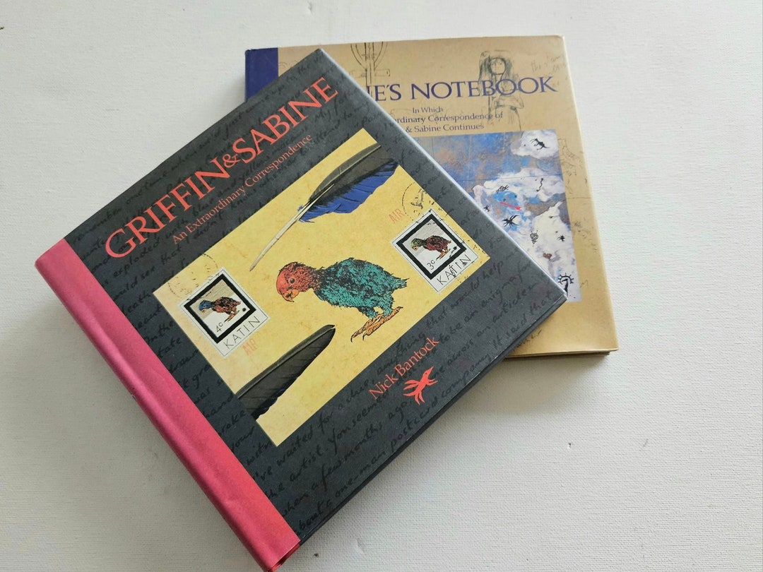 Griffin and Sabine, Set of 2, Sabine's Notebook, Nick Bantock, Hardback ...