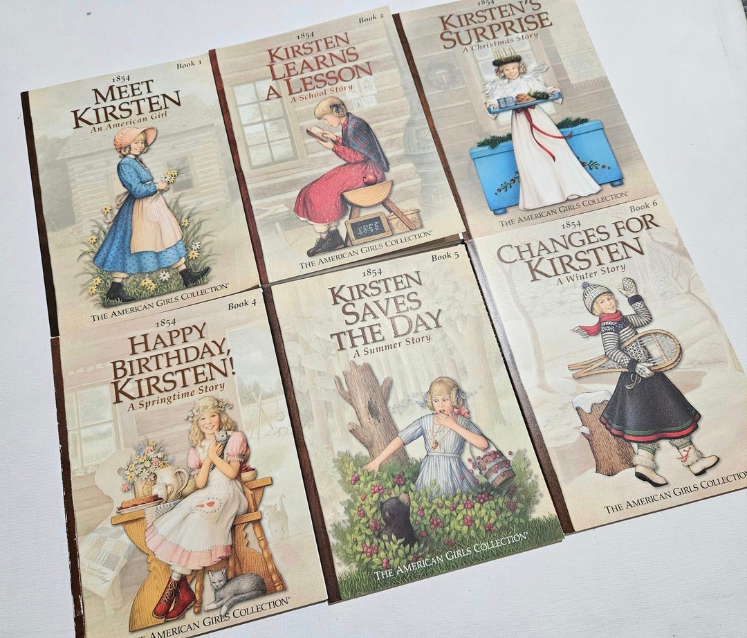 American Girl Books, Kirsten Book Set, Six Books, Scholastic Editions ...