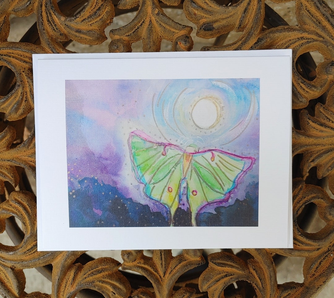 Luna Note Cards - Etsy