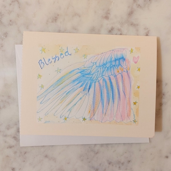 Angel Note Cards - Etsy