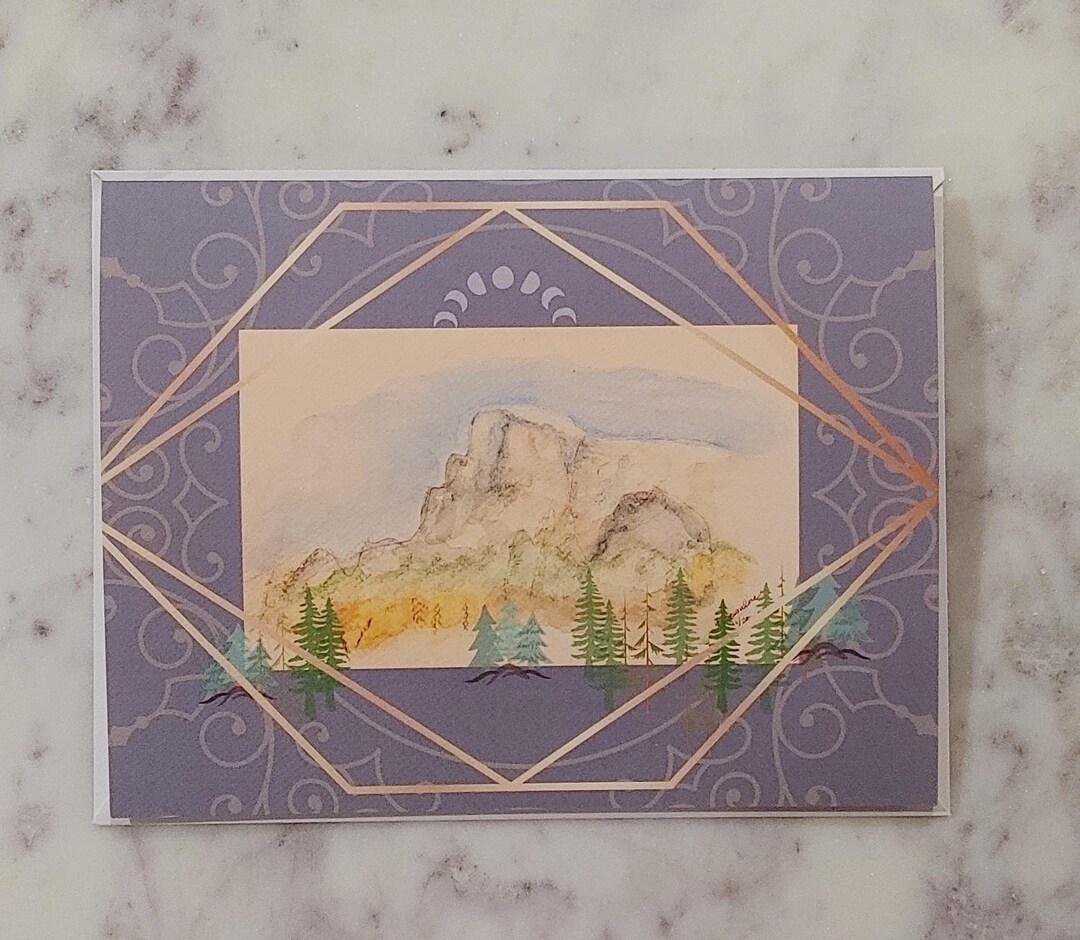 Half Dome, Yosemite Note Cards - Etsy