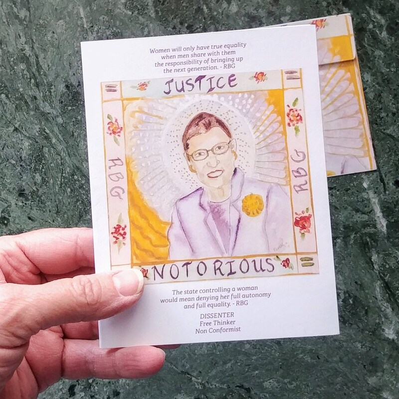 Rbg Greeting Cards - Etsy