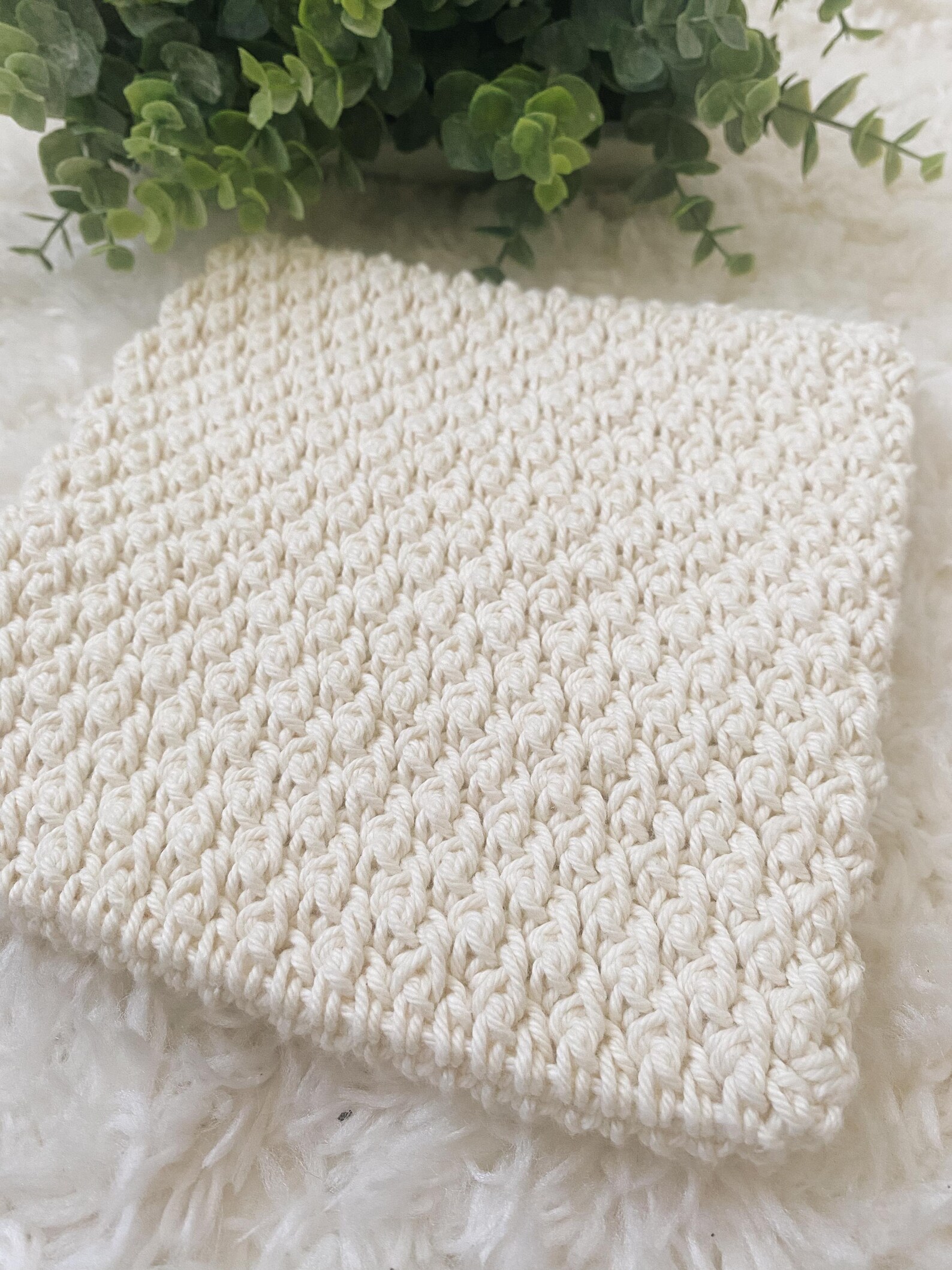 Crochet Trivet PATTERN // Sylvie Trivet, Crochet Potholder, Textured ...