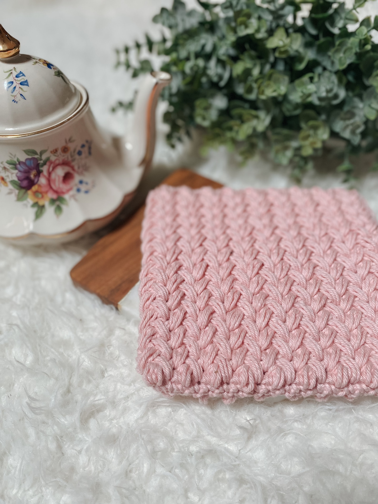 Crochet Trivet PATTERN // Coco Trivet, Crochet Potholder - Etsy
