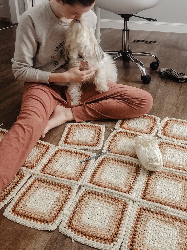 Sassy Dreams Afghan Pattern Granny Square Blanket Baby | Etsy