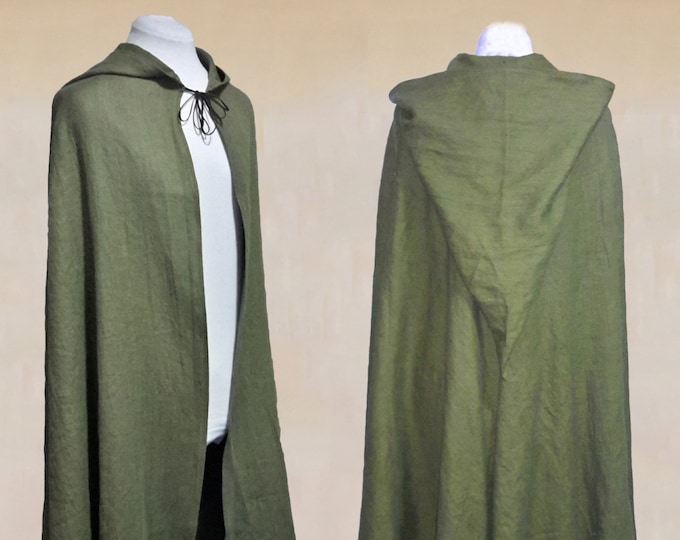 Linen Cloak - Etsy