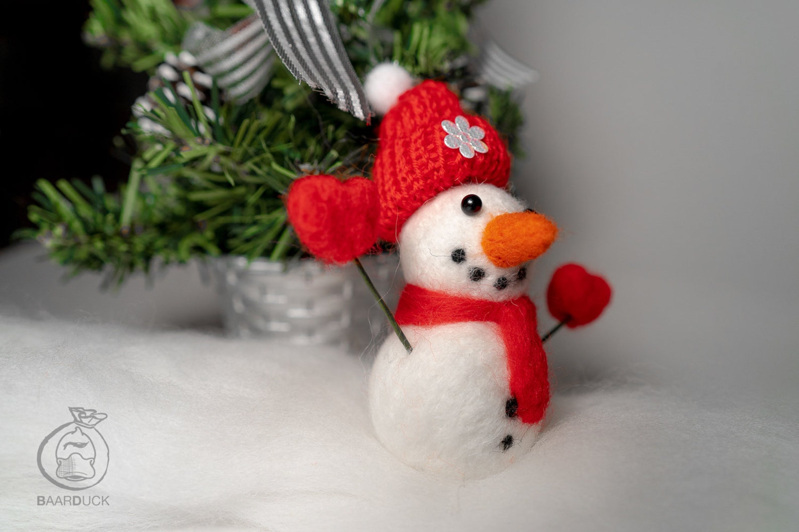 Limited Edition Felted Snowman DIY Needle Felting Kit for - Etsy