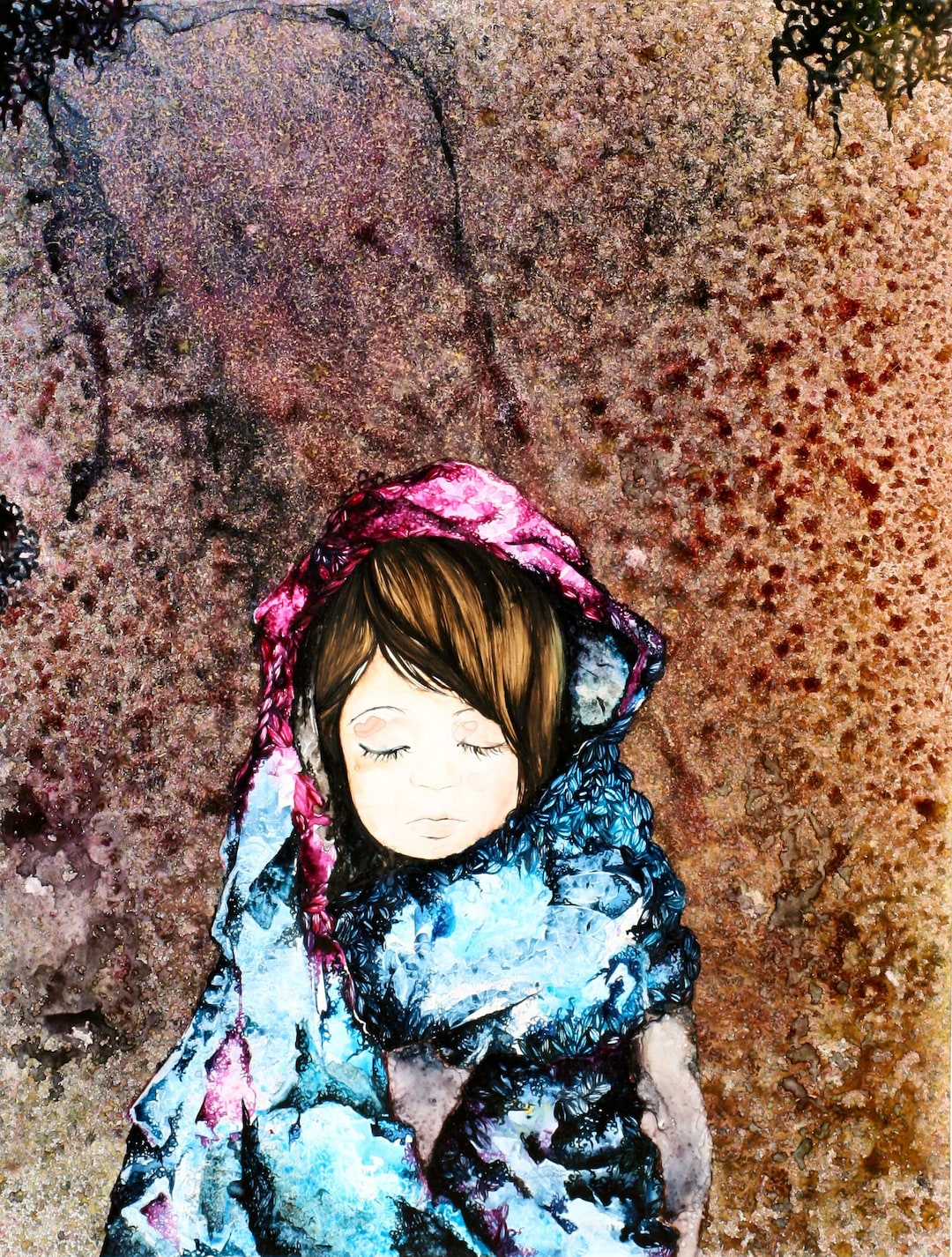 Anna Watercolor Painting Print - Etsy