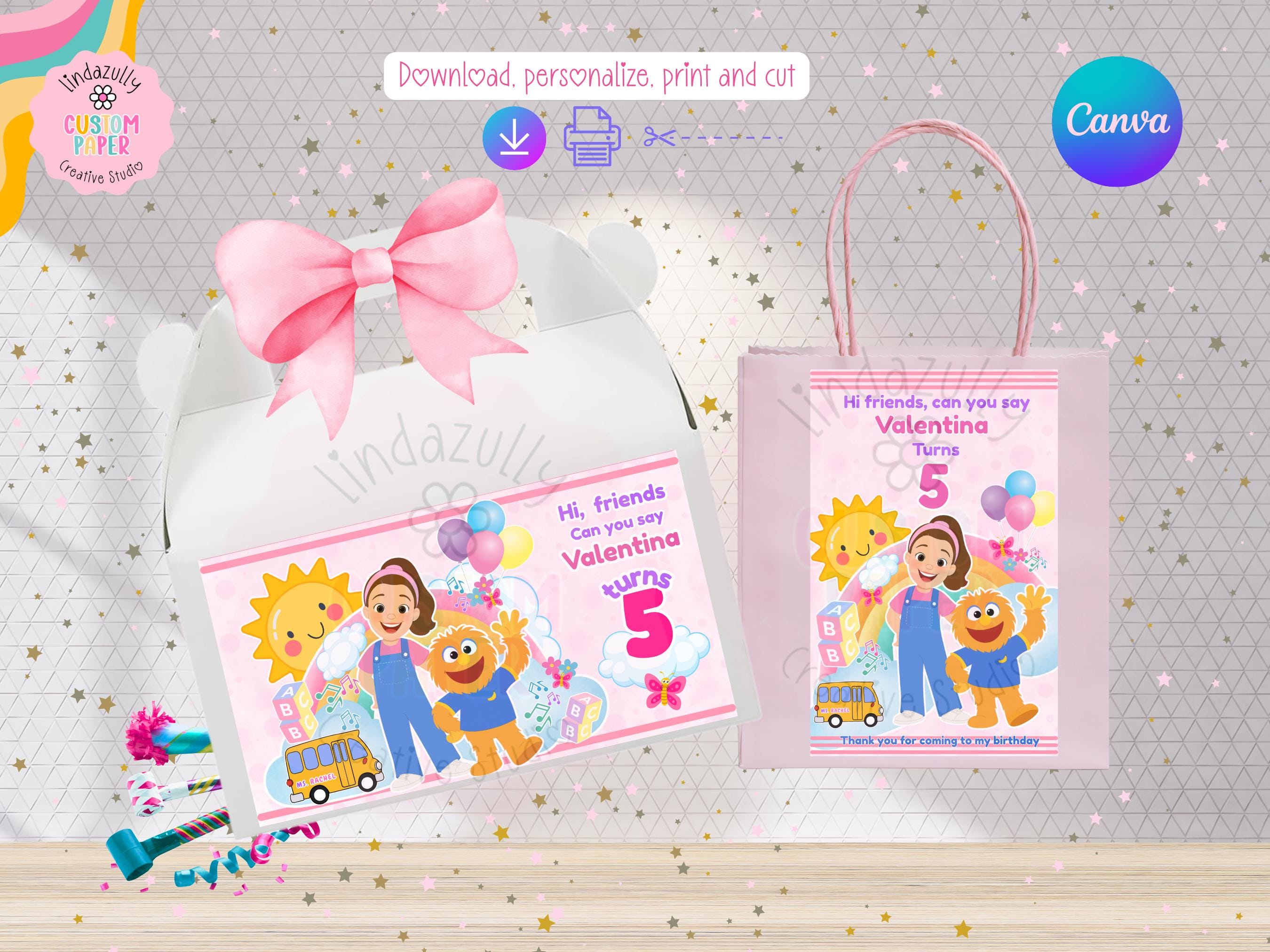 Educational Toddler Show Birthday Printables | Preschool Learning Party ...