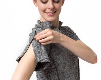 Post Shoulder Surgery Tee for Easy Dressing, Physical Therapy ...