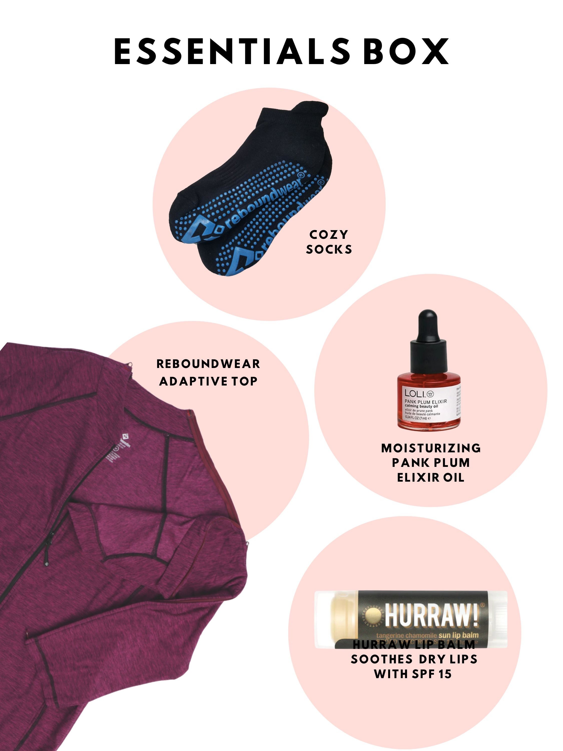 Recovery Care Package for Mastectomy Includes Jacket With Inner Pockets ...