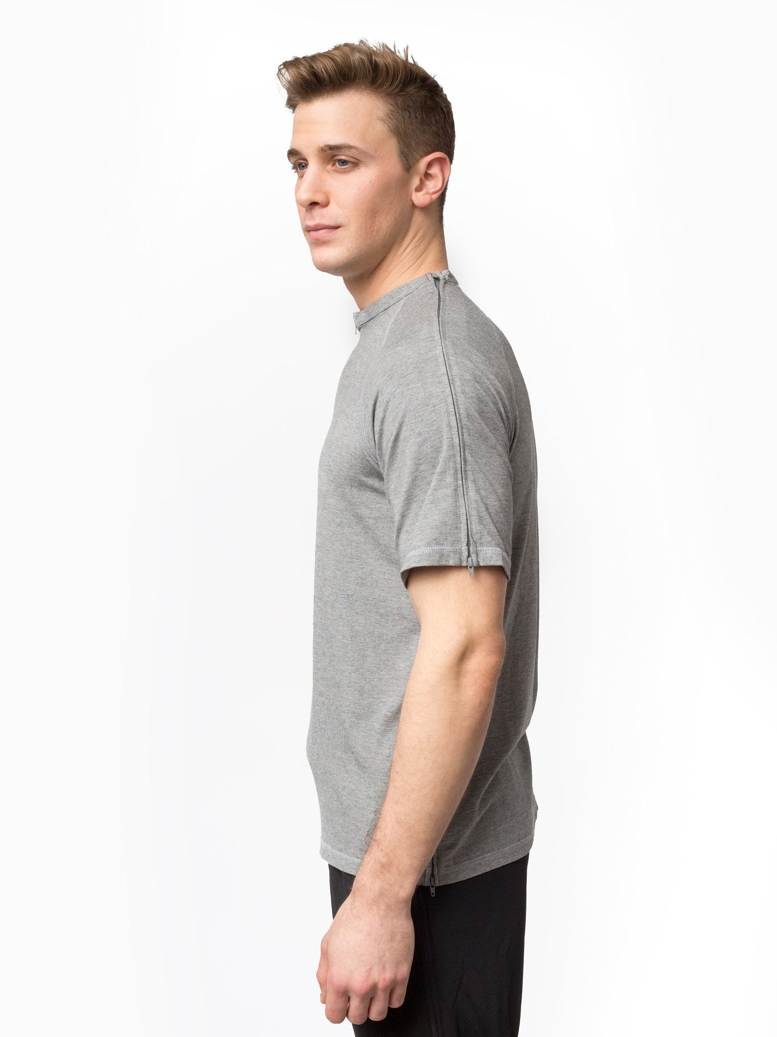 Post Shoulder Surgery Tee for Easy Dressing, Physical Therapy ...