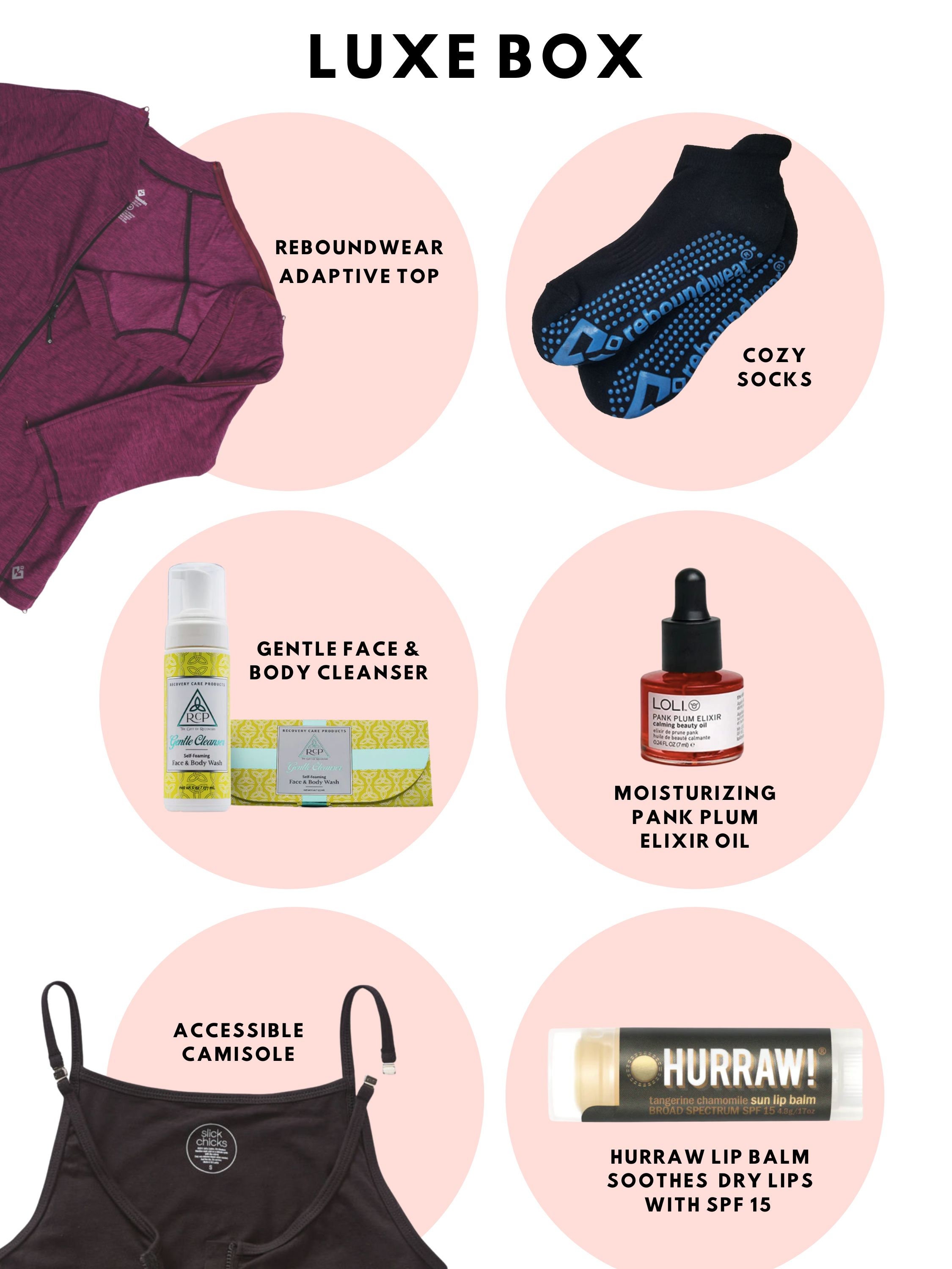 Recovery Care Package for Mastectomy Includes Jacket With Inner Pockets ...