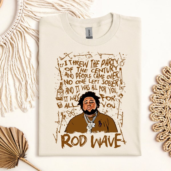Rod Wave Shirt Svg - Etsy