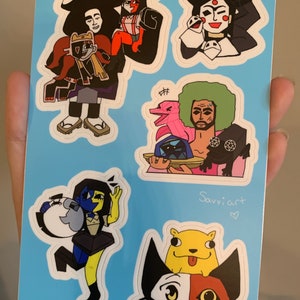 ENA Inspired Sticker Set - Etsy
