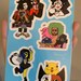 ENA Inspired Sticker Set - Etsy