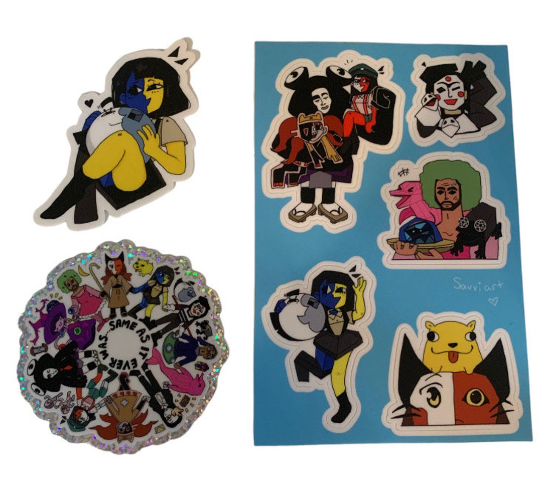 ENA Inspired Sticker Set - Etsy