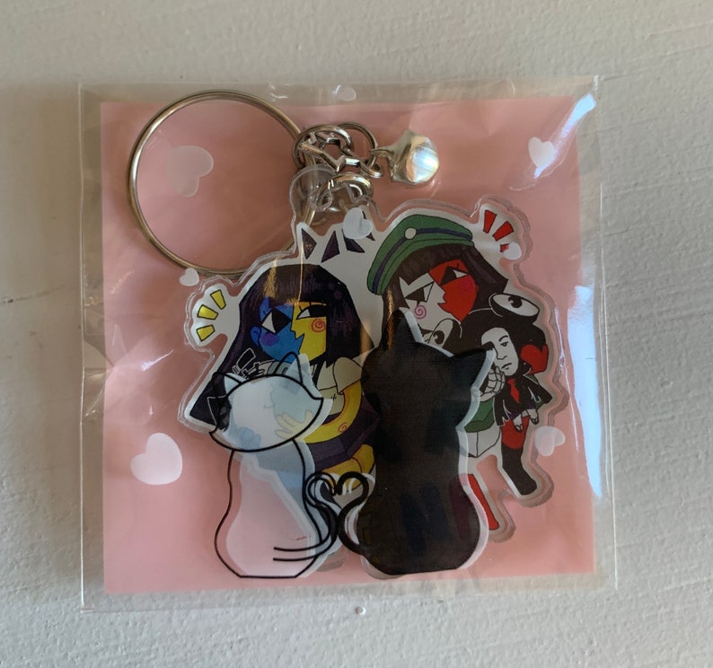 Ena Friends Acrylic Keychain - Etsy