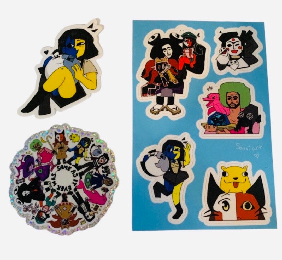 ENA Inspired Sticker Set - Etsy