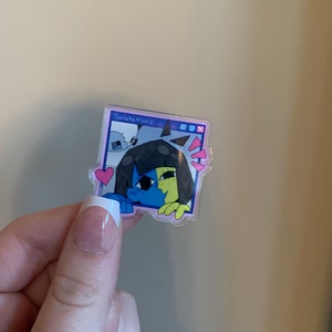 Ena Acrylic Pin - Etsy