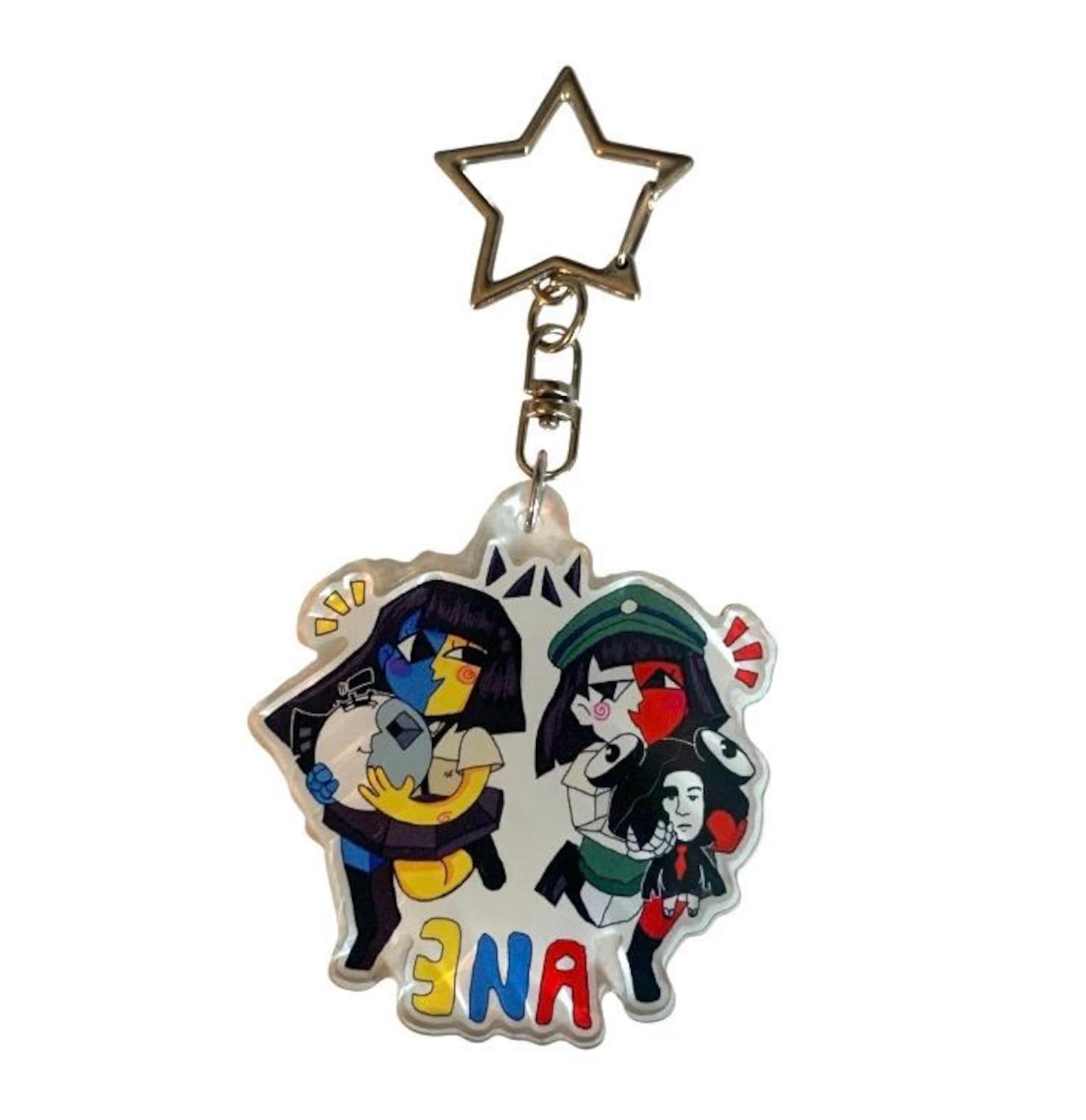 ENA Friends Keychain! - Etsy
