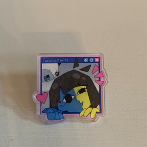 Ena Acrylic Pin - Etsy