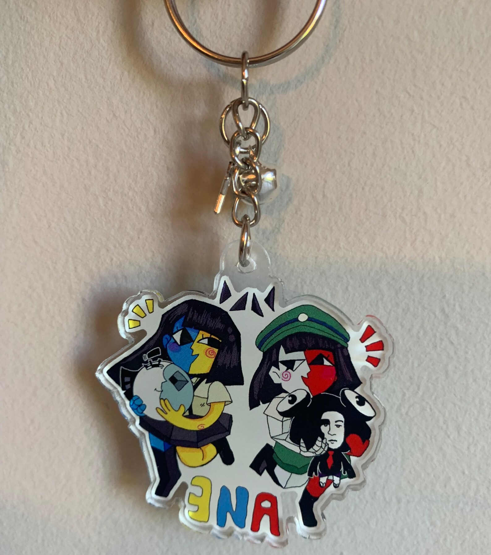 Ena Friends Acrylic Keychain - Etsy