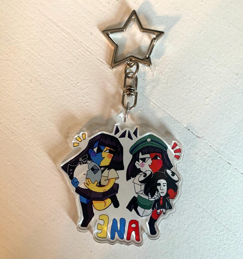 ENA Friends Keychain! - Etsy
