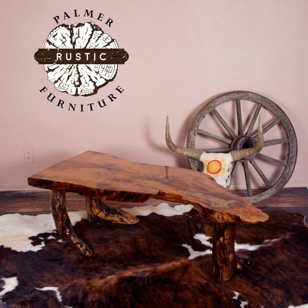 Log Coffee Table - Etsy
