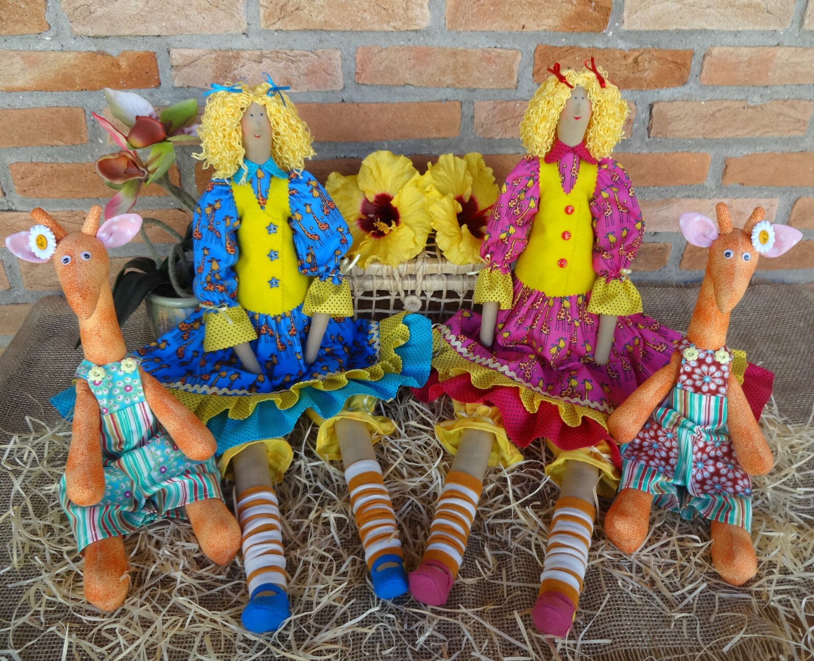 Tilda Doll Giraffe Lady Soft Giraffe Toy Handmade Fabric - Etsy