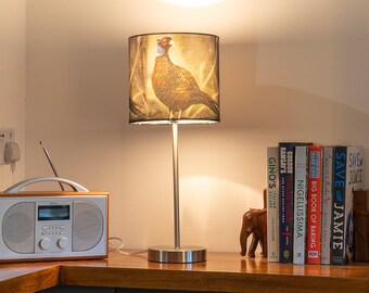 23-25cm REAL Pheasant Feather Lamp Shade Lampshade Coolie - Etsy
