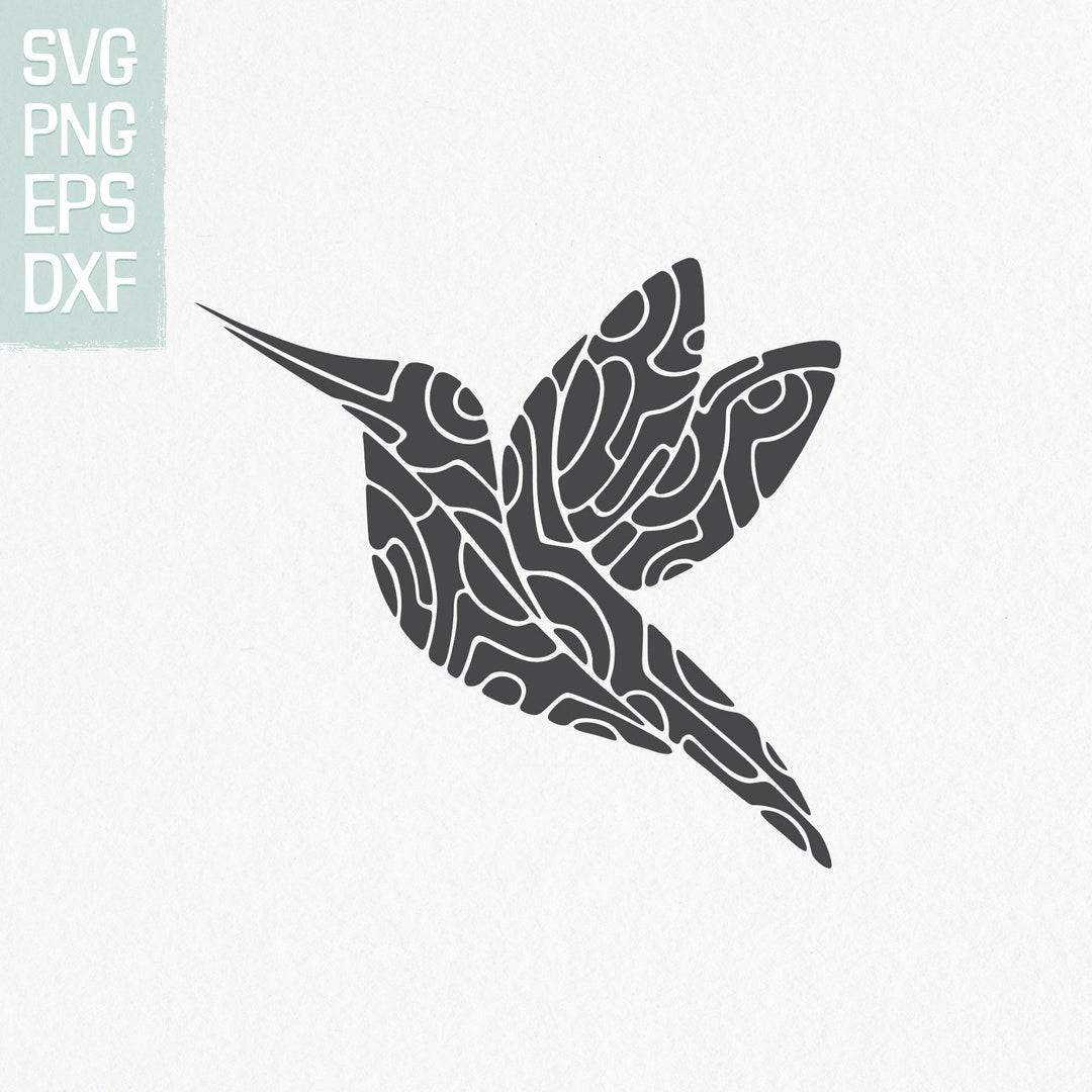Téléchargement Instantané De Colibri SVG, Fichier De Coupe De Colibri ...