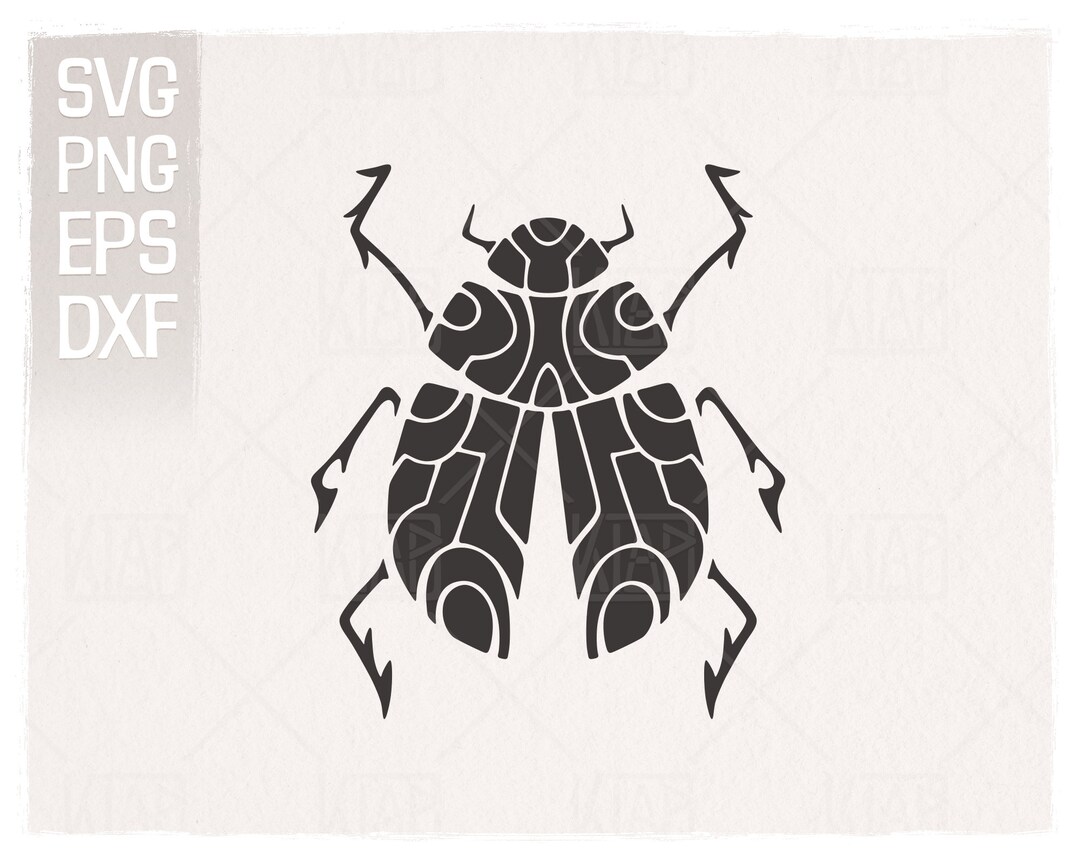 Scarab SVG Instant Download Beetle Cut File SVG PNG Dxf - Etsy