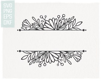 Botanical SVG Plant SVG Instant Download Png Dxf Eps Svg - Etsy