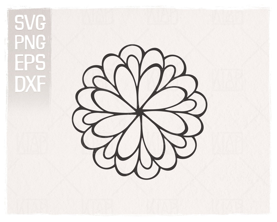 Flower SVG Floral SVG Instant Download SVG Cut File Png - Etsy UK