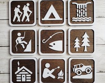 National Parks & Recreation Sign, 100+ Image Choices, Cabin Decor ...