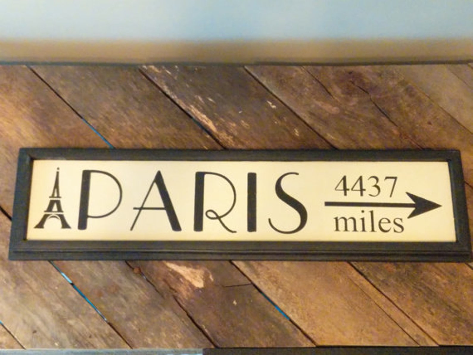 Mileage Sign Custom Directional Sign Destination Sign Hand - Etsy UK