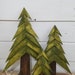 Tiny Evergreen Trees, Tiered Tray Decor, Woodland Nursery Decor, Lake ...