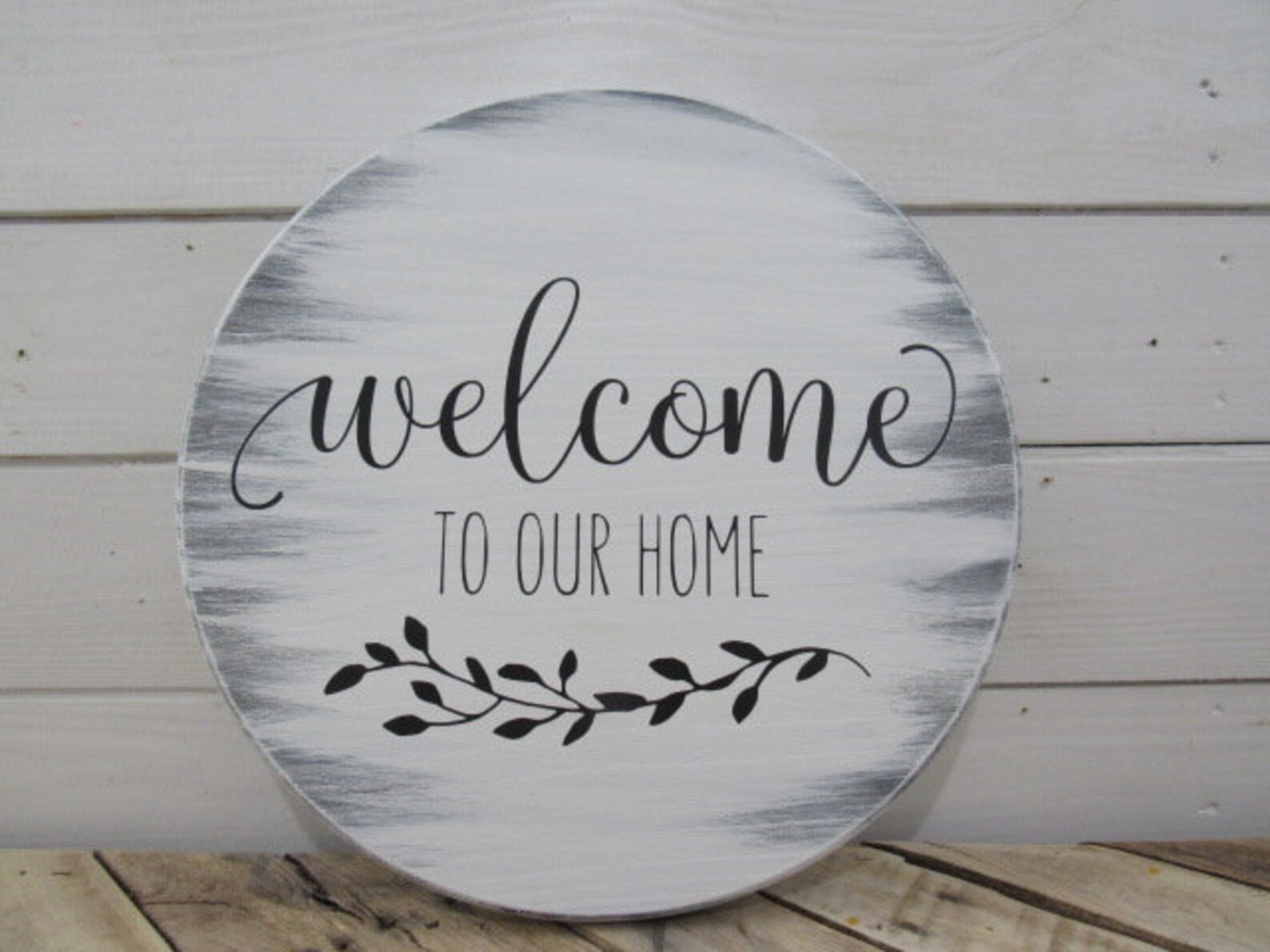 18 Welcome to Our Home Round Sign Welcome Home | Etsy