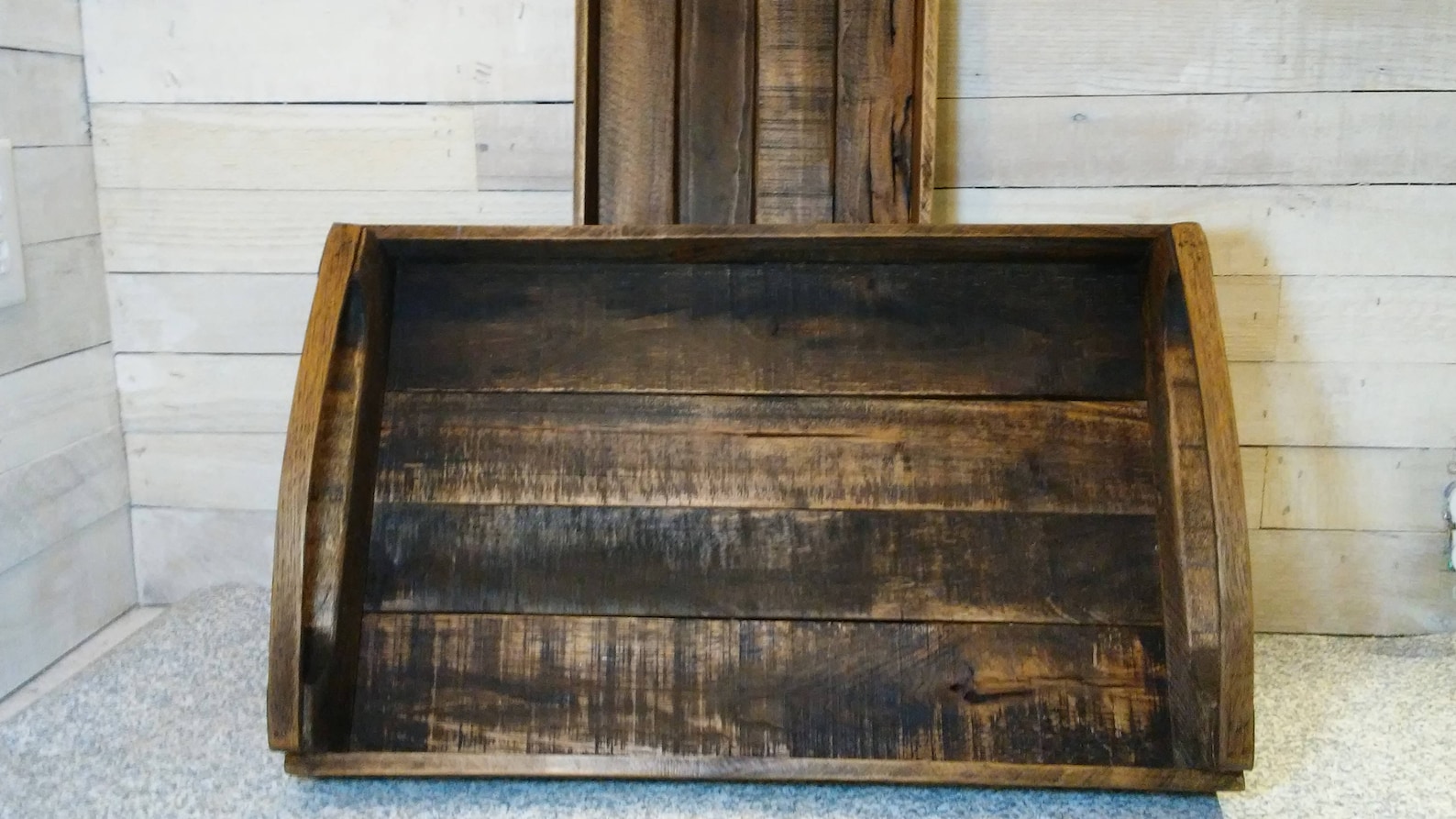Breakfast Serving Tray Reclaimed Wood Farmhouse Decor Rustic - Etsy