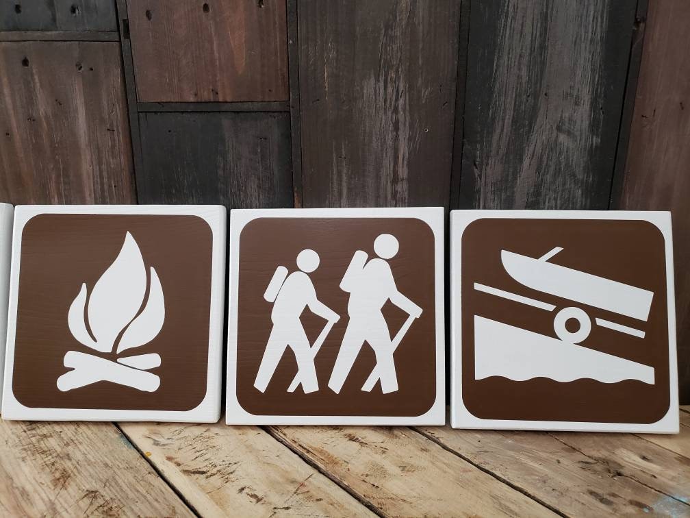 SINGLE National Parks & Recreation Sign Choose From 100 - Etsy