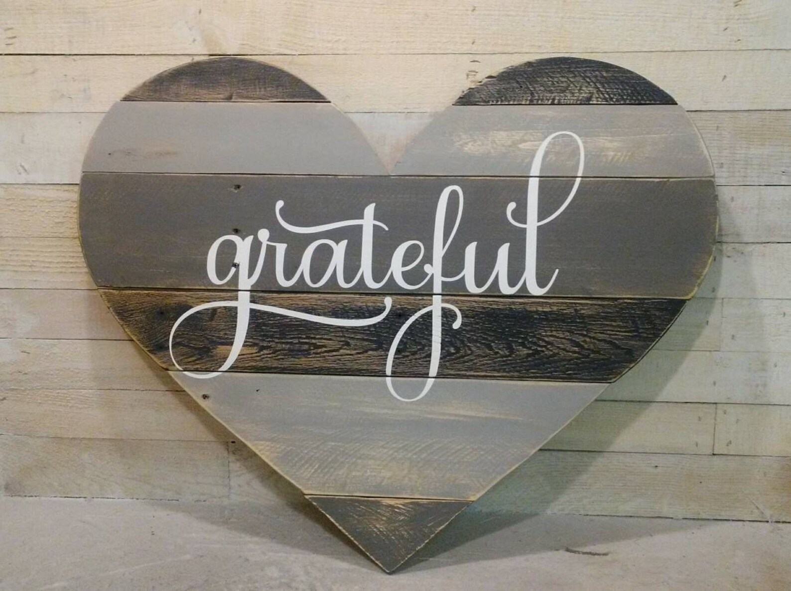 Small Reclaimed Wood Heart, Pallet Heart, Kid's Room, Nursery Decor ...