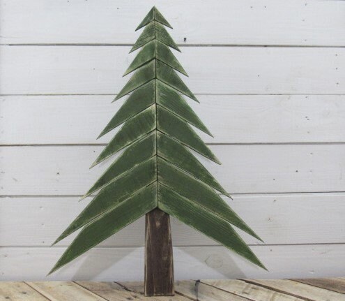 Evergreen Tree, Rustic Woodland Nursery Decor, Enchanted Forest Decor ...