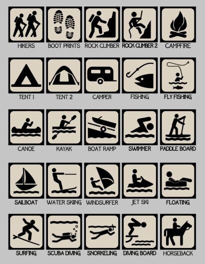 SINGLE National Parks & Recreation Sign Choose From 100 - Etsy