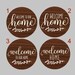 18 Welcome to Our Home Round Sign Welcome Home - Etsy