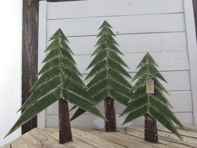Evergreen Tree, Rustic Woodland Nursery Decor, Enchanted Forest Decor ...