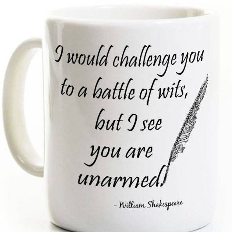 Shakespeare Mug - Etsy