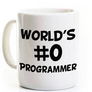 World's Best Programmer Gift Coffee Mug Gag Gift for Software Developer ...