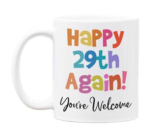Happy 29th Birthday Again - Etsy