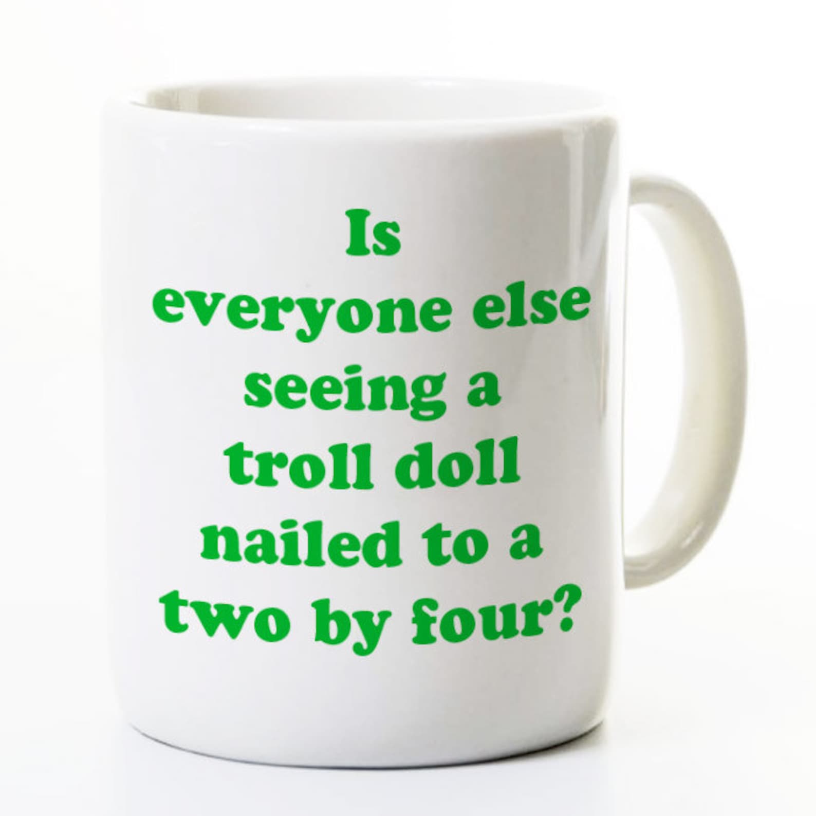 Friends Show Coffee Mug - Geller Cup Troll Trophy - Great Gift - Ross ...